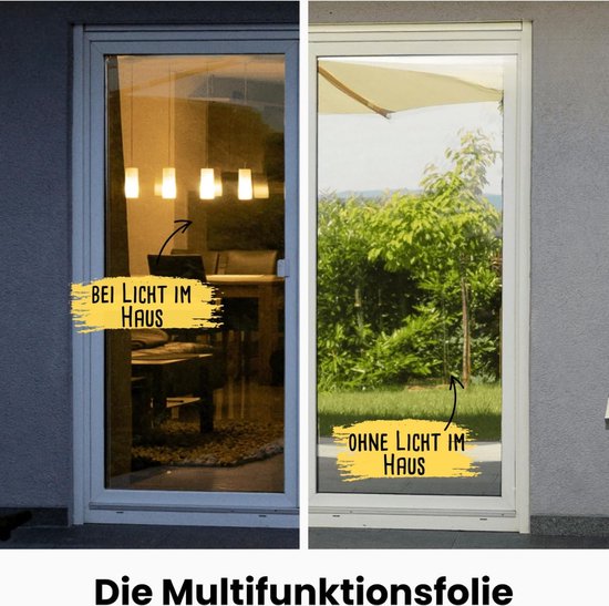 Solacis Privacy Folie Raam - Raamfolie - Folie Raam - Zichtwerend ...