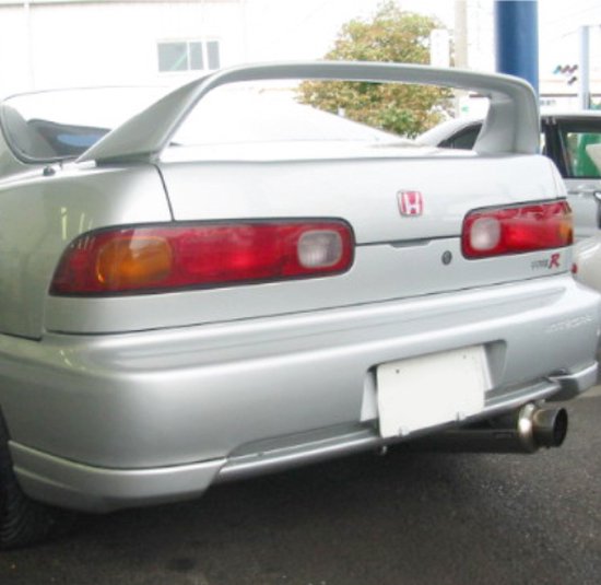 ABS Dynamics Achter Bumper Lip Type R Style Zwart ABS Plastic Honda ...