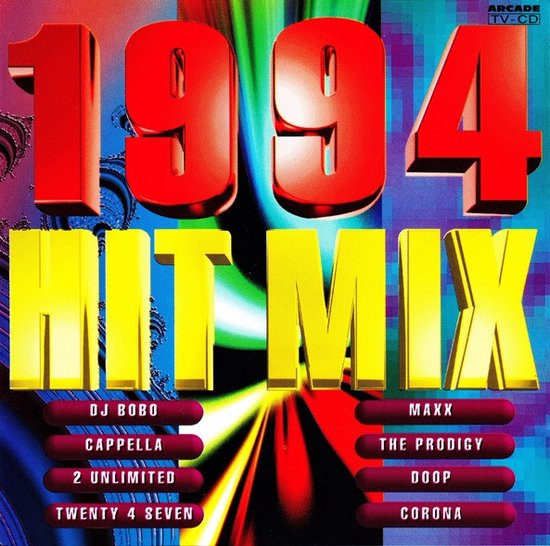 1994 Hit Mix - Te Ultimate Dance Experience - Cd Album - Cappella, Dj ...