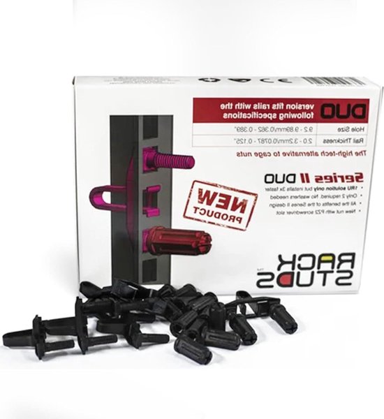 50-Pak Universele Schroef & Moer Vervanging - Essentiële Server Rack ...