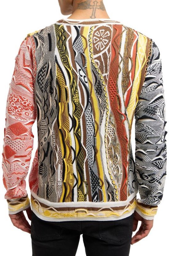 Carlo Colucci C11713 Pullover Red/Black | bol