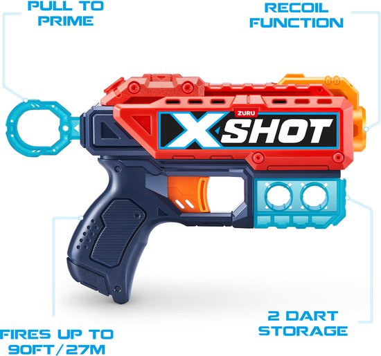 XSHOT Excel Kickback Blaster - Speelgoedblaster | Games | bol