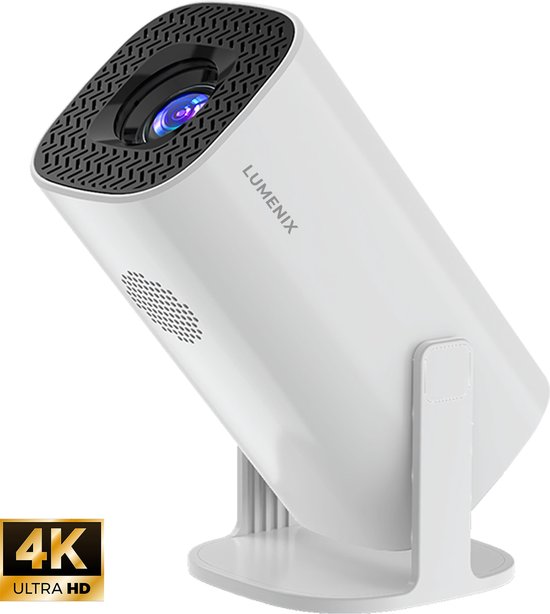 Lumenix® S1 Mini Beamer - 4K Beeldkwaliteit - Android 11.0 - Projector ...