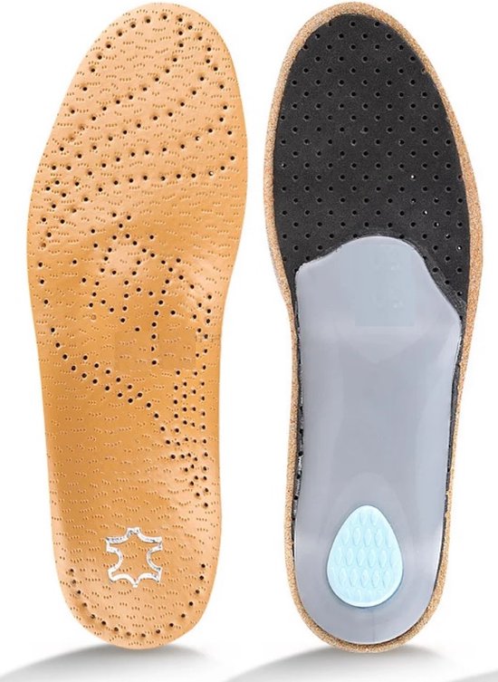 Leren Steunzool maat 39-40 - voetbed met extra ondersteuning ...