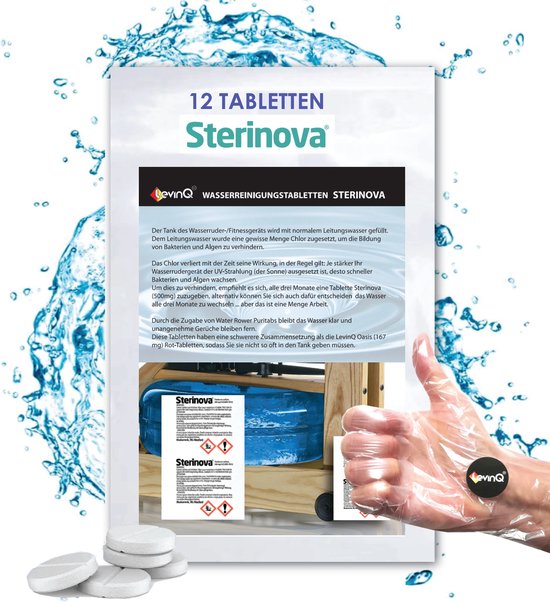 LevinQ® Puritabs Maxi Chloor tabletten (6 stk.) onderhoudsset geschikt ...