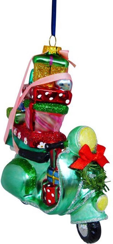 Sareva Kerstbal Scooter Met Cadeautjes | bol