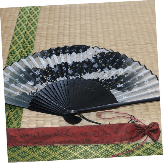 12 Pcs Handheld Fan Storage Bags - Hand Fan Holder Bag for Storage ...