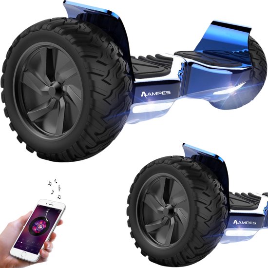 Ampes Hoverboard - Off Road Hoverboard - Bluetooth Speaker - 36V 4.0 Ah ...