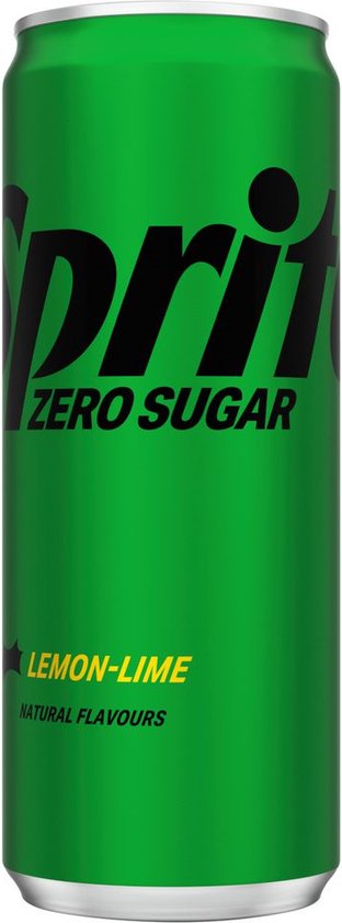 Sprite - Zero Sugar - lemon lime - sleekcan - 24x33 cl - NL | bol