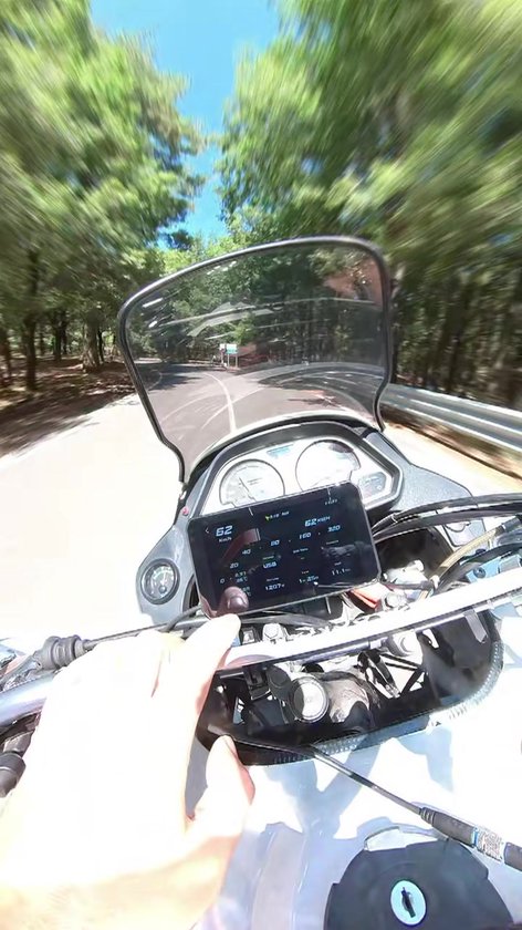 Chigee AIO-5 Play - GPS moto - Apple Carplay - Android Auto - Bluetooth - TomTom - Garmin | bol