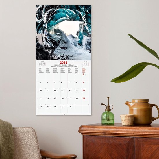 Equivera Jaarkalender 2025 - Maandkalender - Jaar Kalender ...