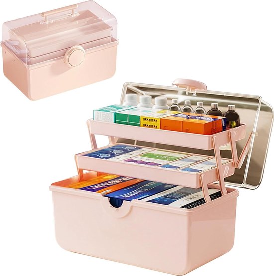 Multifunctionele opbergdoos - 35 cm groot - medicijndoos - draagbaar ...