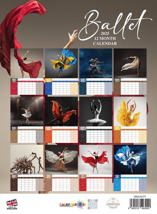 Ballet Kalender 2025 | bol