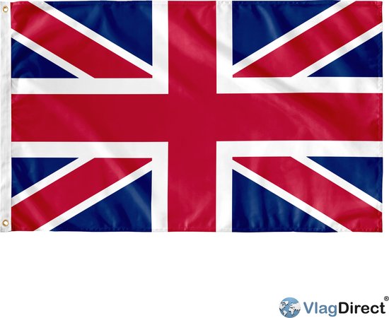 VlagDirect - Verenigd Koninkrijk vlag - Groot Brittanie vlag - 90 x 150 ...