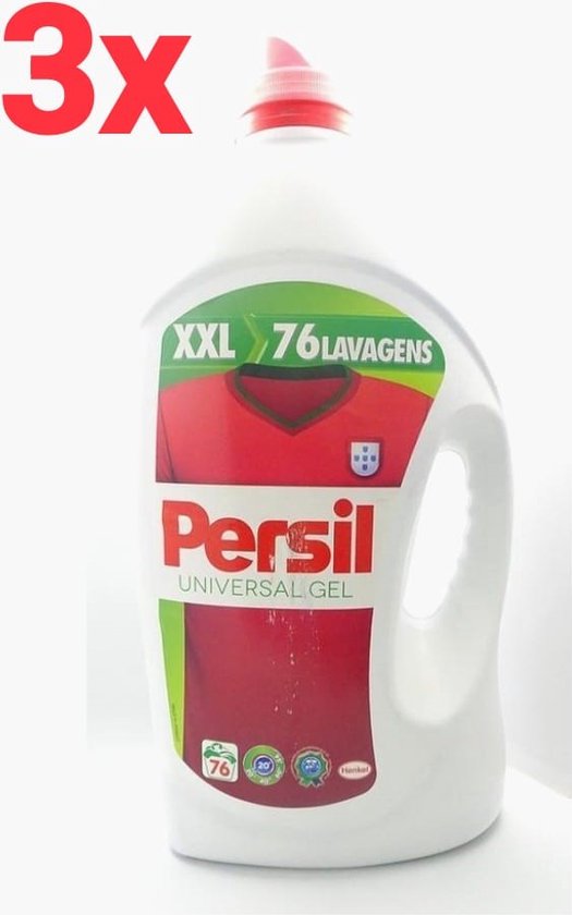 Persil Wasmiddel - Universal Gel 3x 76 Wasbeurten | bol
