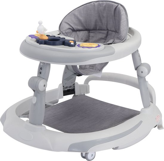 Loopstoeltje Baby - Luxe Loopstoel - 3-in-1 - Verstelbare Loopwagen ...