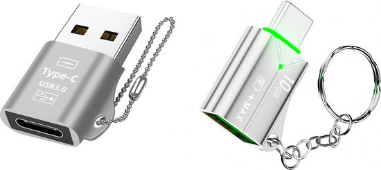 NÖRDIC USB C Adapter set - Male/Female - Female/Male - USB C, USB A ...