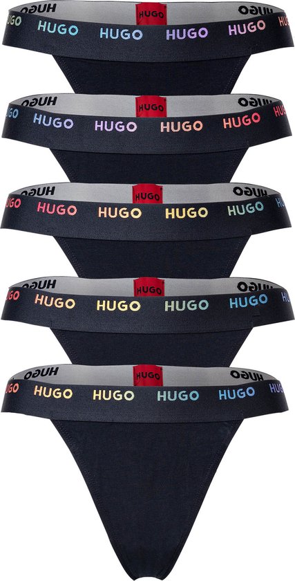 HUGO String RAINBOW FIVE PACK Set van 5 | bol
