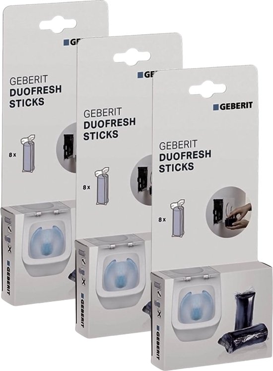 DuoFresh sticks - 24 DuoFresh sticks - Geberit - toiletsticks | bol