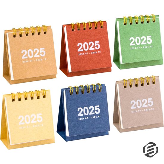 Equivera Bureaukalender 2025 - Gezinsplanner - Kalender - Weekplanner ...