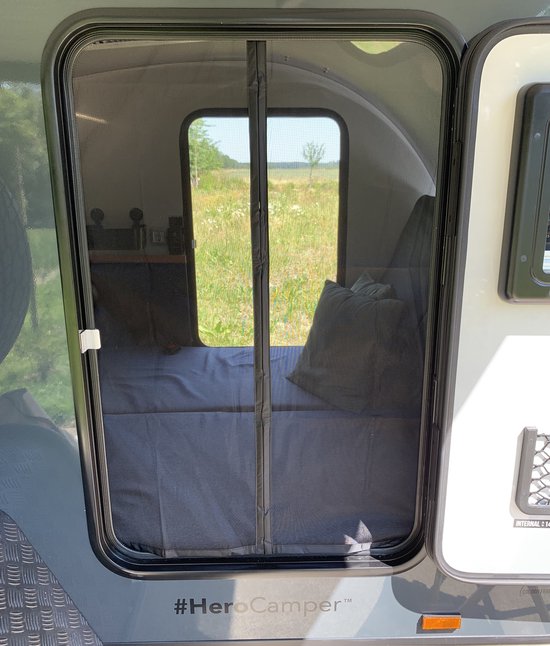 Ki-tec - HERO Camper Magnetisch Vliegengordijn – 80x112 cm ...