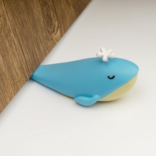 Leuke deurstopper, cartoon walvis dier deurstop, 1 pak decoratieve ...