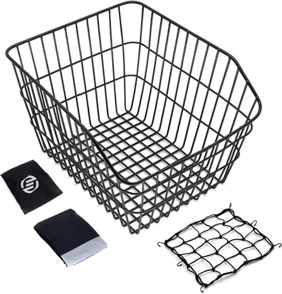 Equivera Fietsbak - Fietsmand - Fietskrat - Fiets Mand - Fietsmanden ...