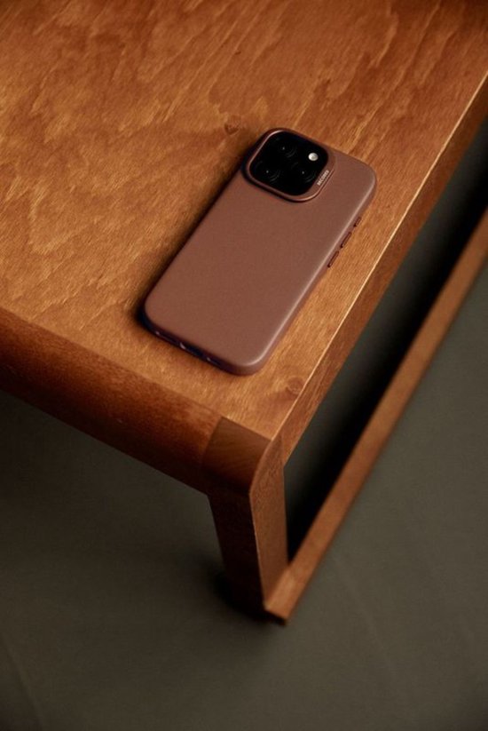 DECODED Leren Hoesje Geschikt voor iPhone 16 - Gemaakt van Premium ECCO ...