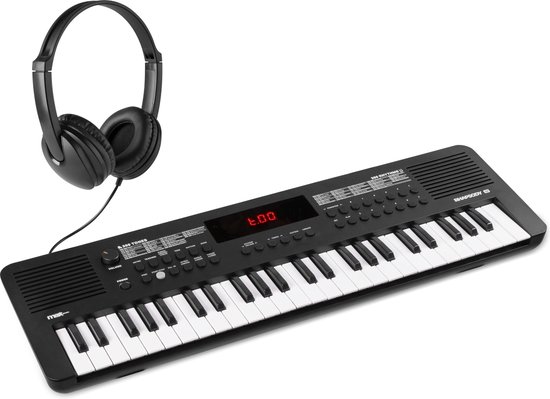 MAX Rhapsody49 keyboard met 49 toetsen en koptelefoon - Ideaal voor ...