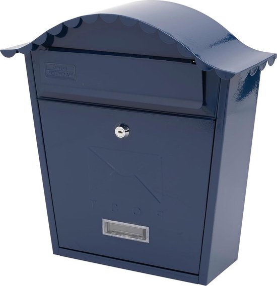 Wall Mounted Galvanized Steel Lockable Weatherproof Mailbox ...