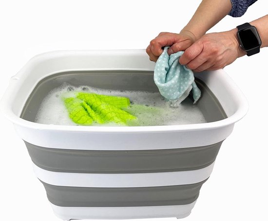 Luvetrex ® 15L opvouwbare kuip, opvouwbare afwasbak, draagbare wasbak ...