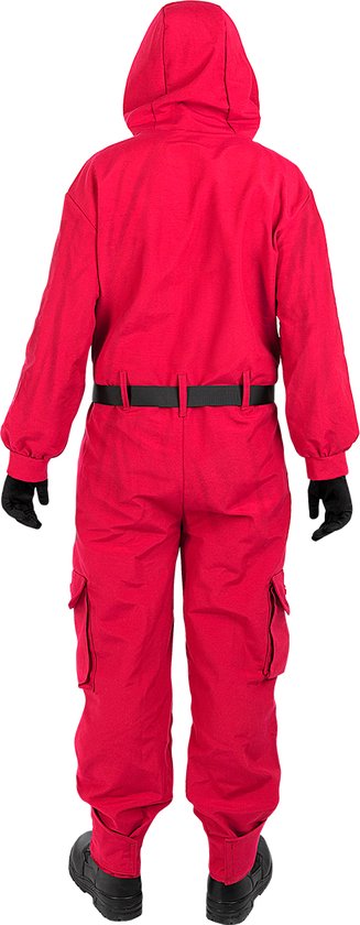 Funidelia | Squid Game kostuum en masker met vierkant Officieel Netflix ...