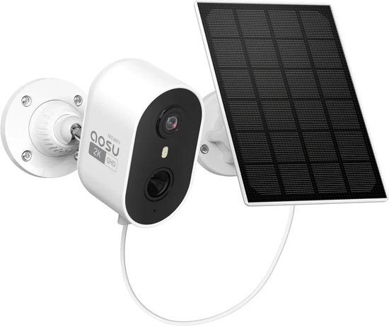 Glazero - C7L - SolarCam Lite - Zwart - Wit | bol