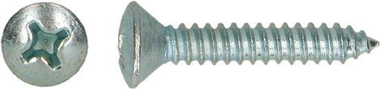 Parkerschroef DIN 7983C-H Ø2,9x6,5 Zn x 100 stuks | bol