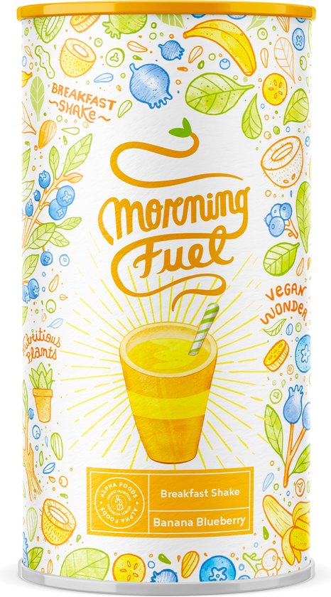 Alpha Foods Morning Fuel Ontbijtshake - Breakfast shake gemaakt van gekiemde zaden,... | bol