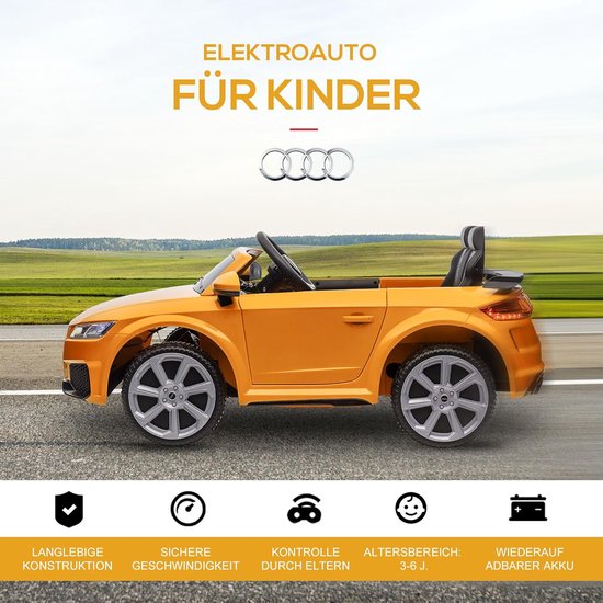 Equivera Kinder Auto Electrisch - Accu Auto voor Kinderen - Auto voor ...