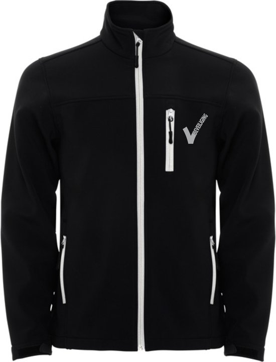 Security / Beveiliging kleding - Roly - Softshell jas - Zwart - inclusief... | bol