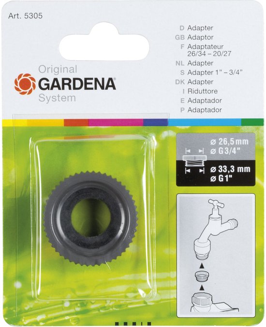 5 stuks - Gardena - Adapter | bol