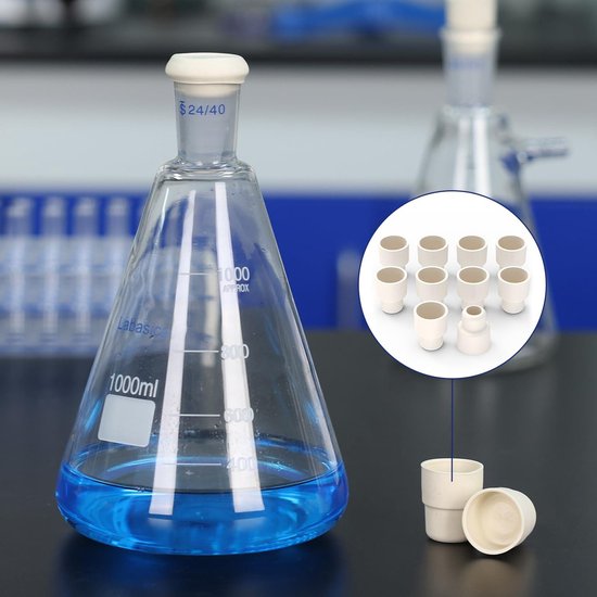 Rubber Stopper 24# for Laboratory Glassware - Pack of 10 | bol