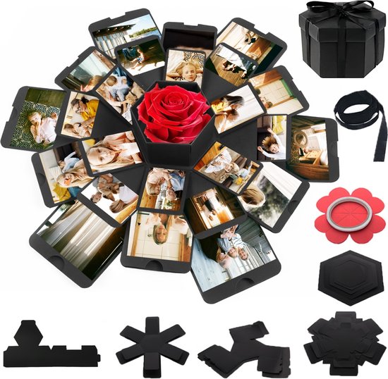 Bovista Foto Opbergbox - Explosion Gift Box - Fotobox - Explosie Foto ...