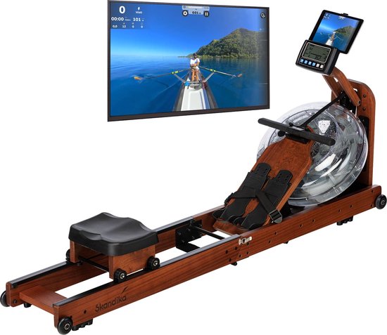 Skandika Nytta Water Roeimachine – Houten roeimachine – Inklapbare ...
