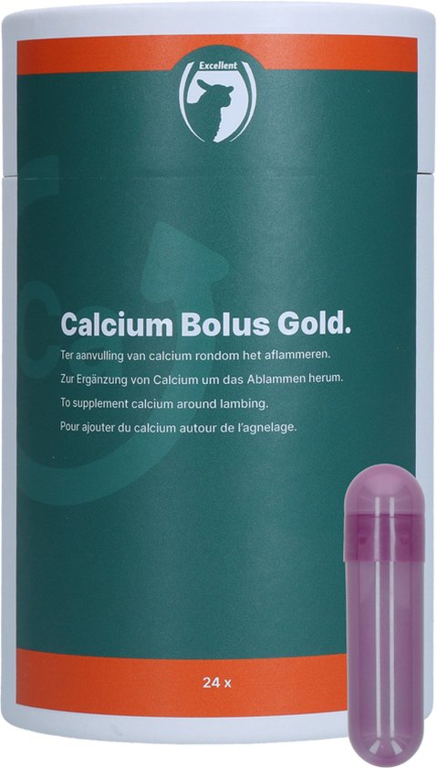 Excellent Sheep Calcium Bolus Gold - Aanvullend diervoer - 24 stuks ...