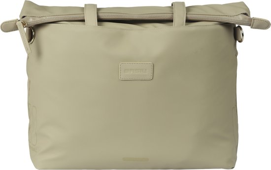 Basil Manhattan Commuter fietslaptoptas, 12L, taupe | bol