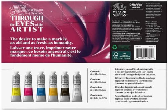 Winsor & Newton Griffin Oil Beginners Set | bol
