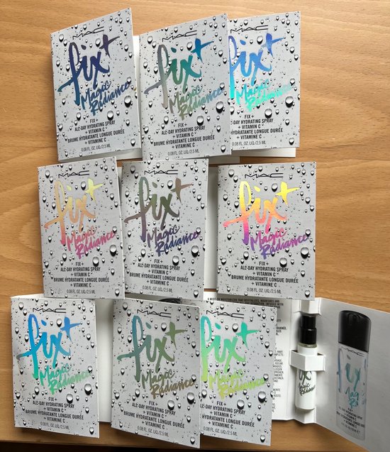 MAC Fix + Plus Magic Radiance All Day Hydrating Spray + Vit C Sample 2. ...
