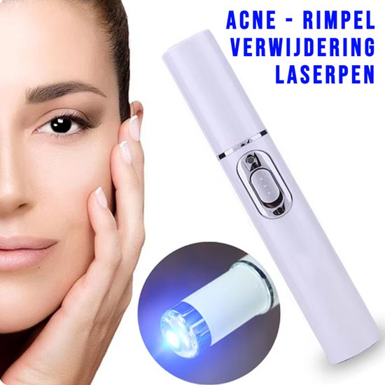 Allernieuwste.nl® Blauwe Licht Gezicht Laserpen - Acne & Rimpel ...