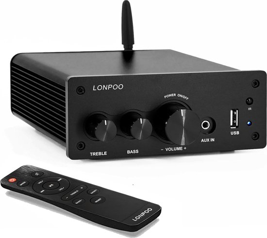 Mini HiFi Versterker: Krachtige Audio-oplossing voor Thuis | bol