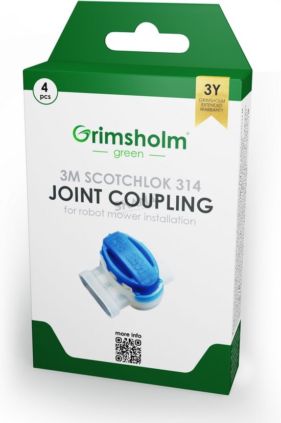 Grimsholm - 4 zelfstrippende kabelconnector 3M SCOTCHLOK TYPE 314 ...