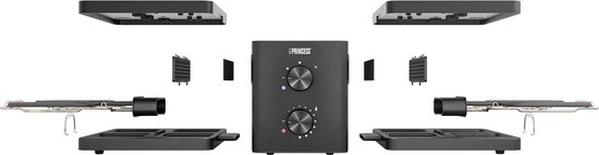 Princess Raclette Purify - 8 personen - Met ingebouwde afzuiging ...