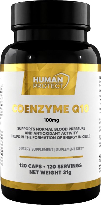 Human Protect - CoEnzyme Q10 - 120 caps - 120 doseringen - Q10 | bol